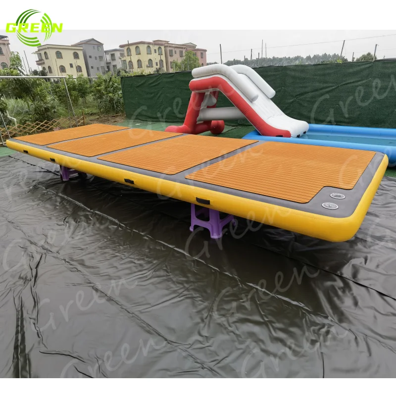 Marine Modular Floating Bridge Pontoon Dock Floating Tent Inflatable