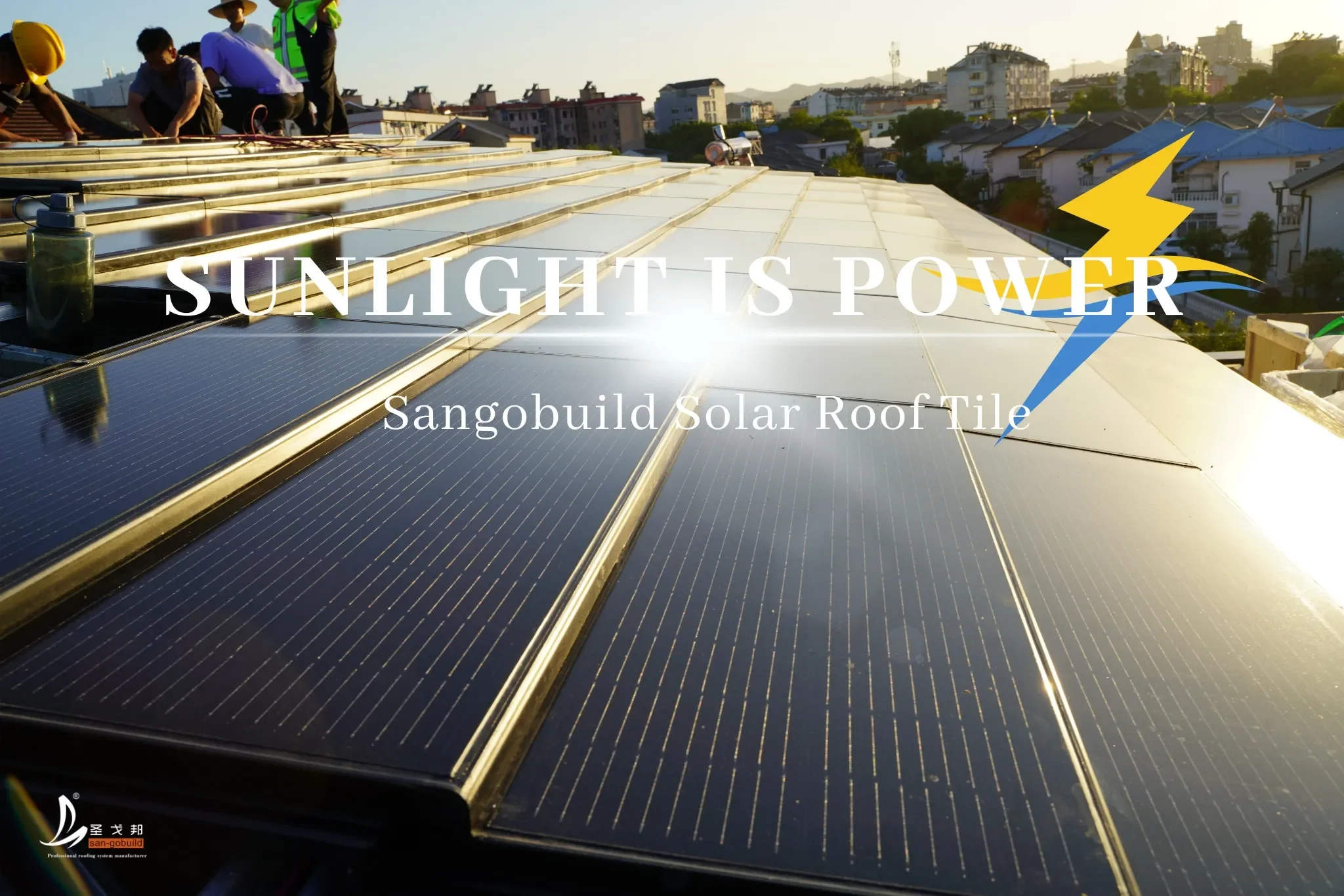 Bipv Roofing Tile Solar Panel Double Glass Solar Panel With Ce & Tuv ...