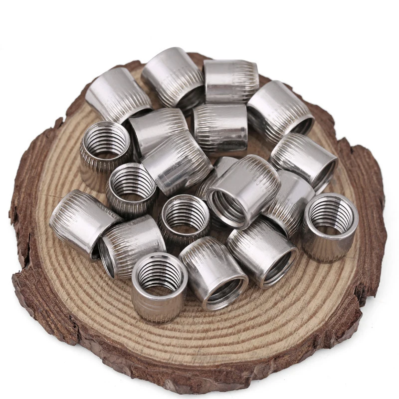 304 Stainless Steel Conical Nuts Fasteners Cone Nuts Knurled Implosion ...