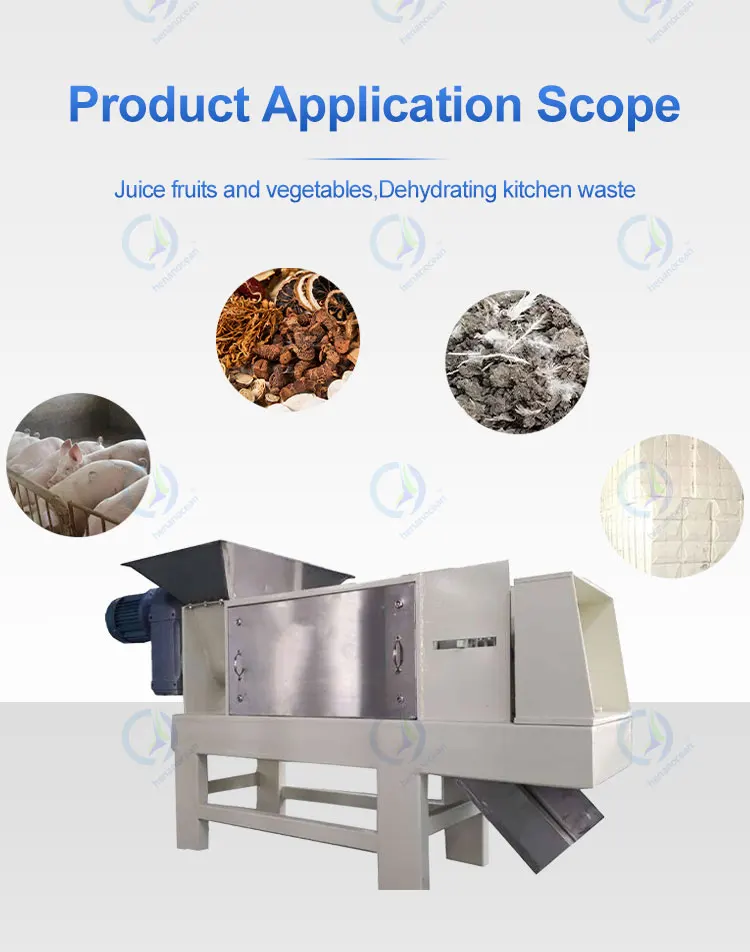 Agriculture Automatic Screw Press Sludge Dewatering Machine For Food ...