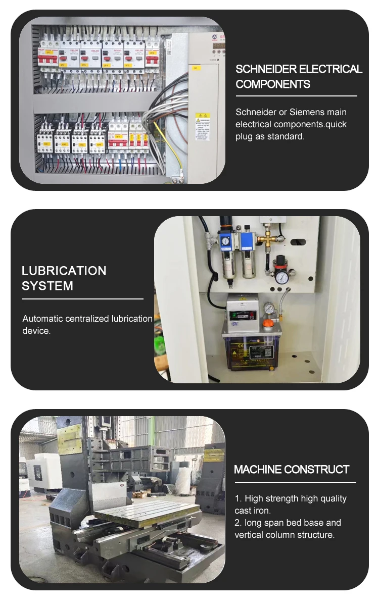 Fanuc Cnc Controls 5 Axis Cnc Milling Machine Cnc Machining Center ...