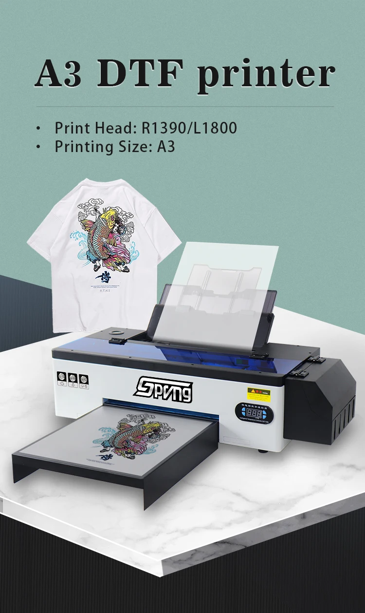 Cheapest Price Small Desktop A3 Pet Film Printer T-shirt Printing ...