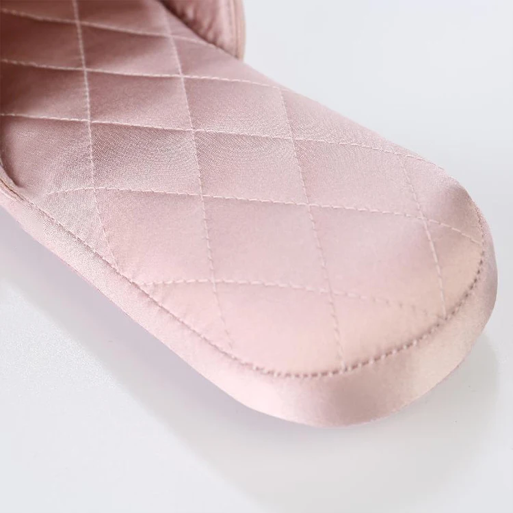 Custom 100% Mulberry Silk Slippers Sleeping Home And Travel Slipper Spa ...