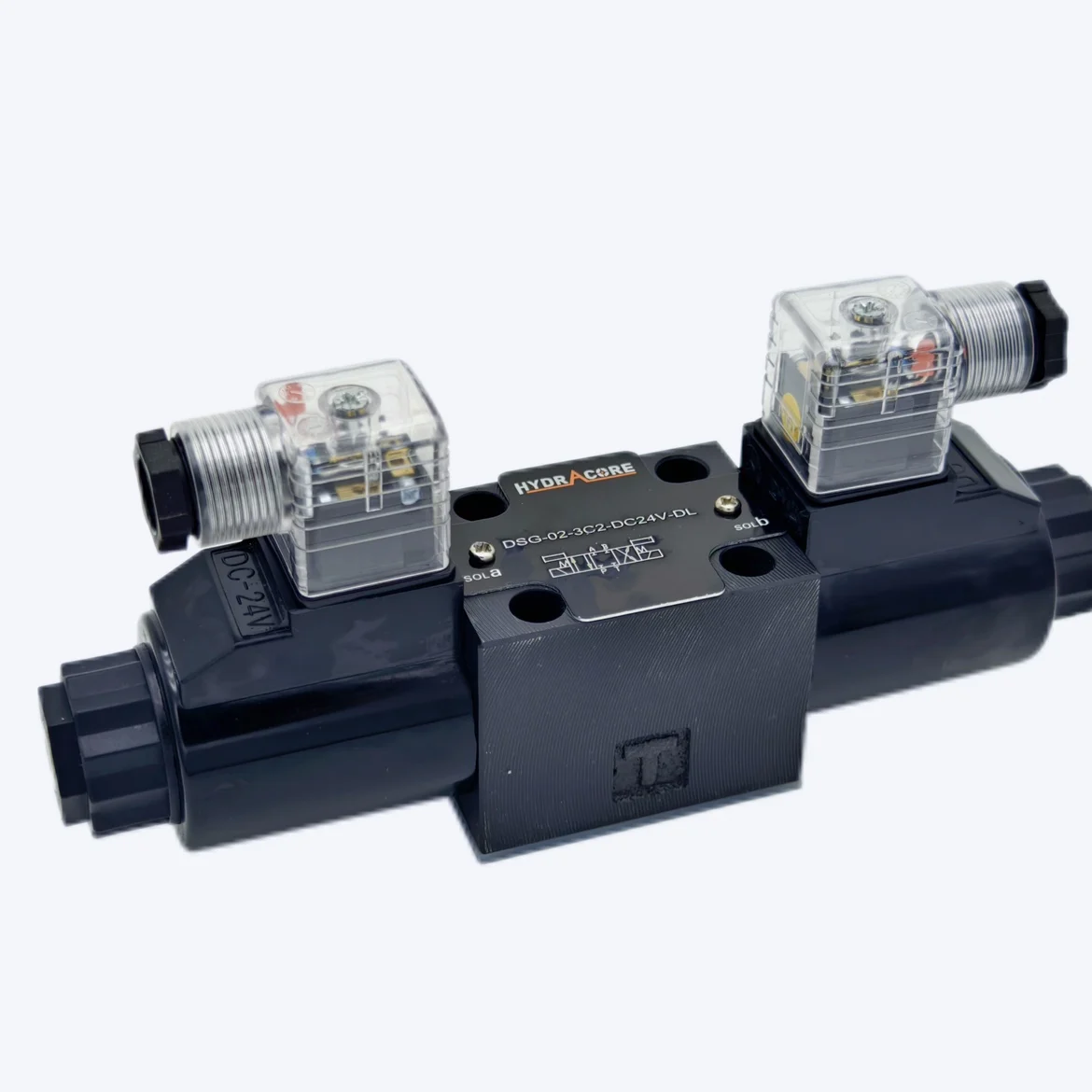 Hydracore Hydraulic Solenoid Directional Control Valve Dsg-02-3c2-dv24v ...
