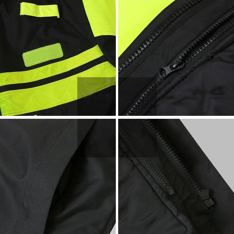 Hi Vis Yellow Waterproof Anti Fire Fireproof Fire Retardant Resistant ...