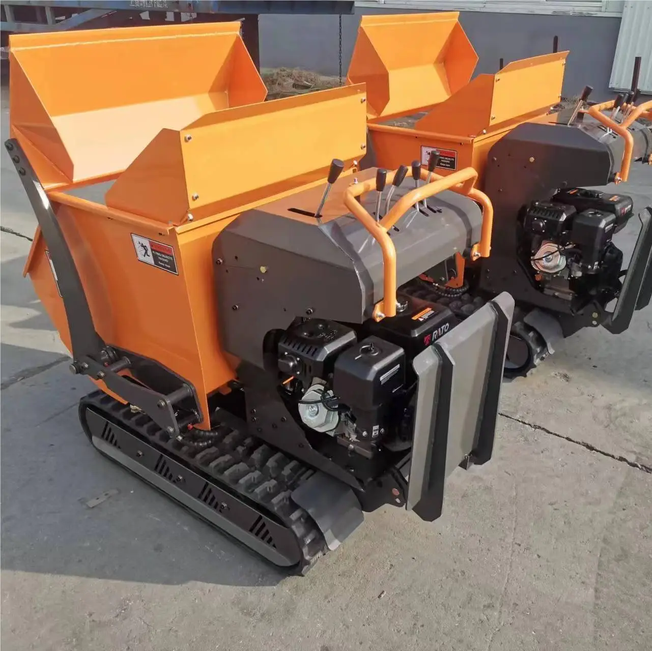 2023 Power Wheel Barrow Mini Dumper 4x4 Electric Tracks