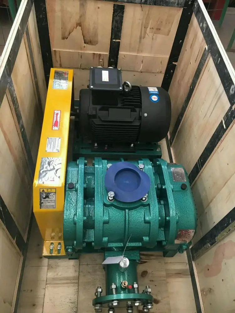 Air Blower Roots Blower 3-lobe 10 Hp Root Blower For Industrial ...