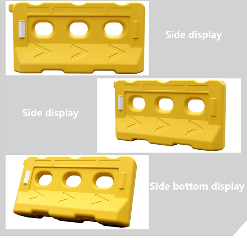 Factory Wholesale Road Highway Plastic Water Filled Road Safety Barrier ...