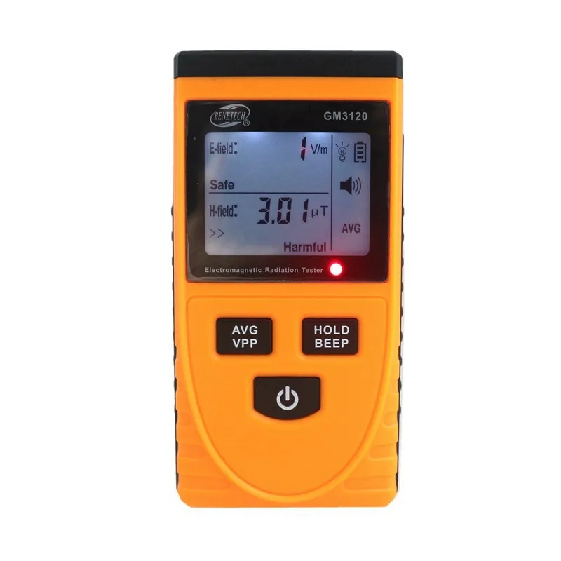 Hand-held Portable Geiger Counter Electric Field Emission Tester ...