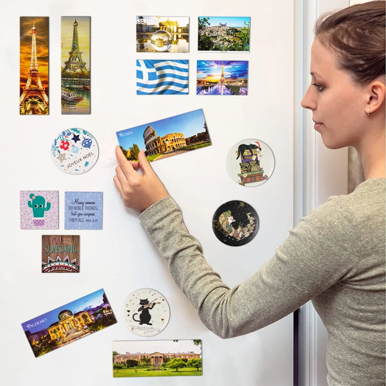 Custom Fridge Magnet Tin Plate Tourist Souvenir Tinplate Fridge Magnet ...