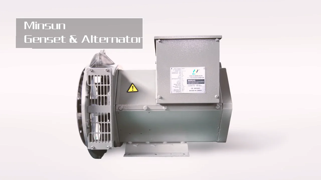 Ac Three-phase Synchronous Stamford Brushless Generator Alternator ...