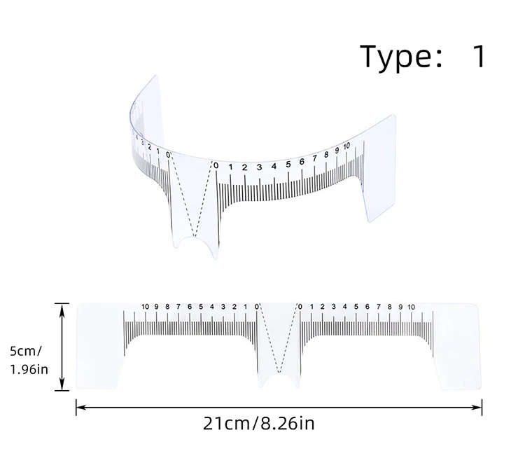 Oem Odm Stencils Mapping Adhesive Pmu Reusable Microblading Brow Tattoo ...