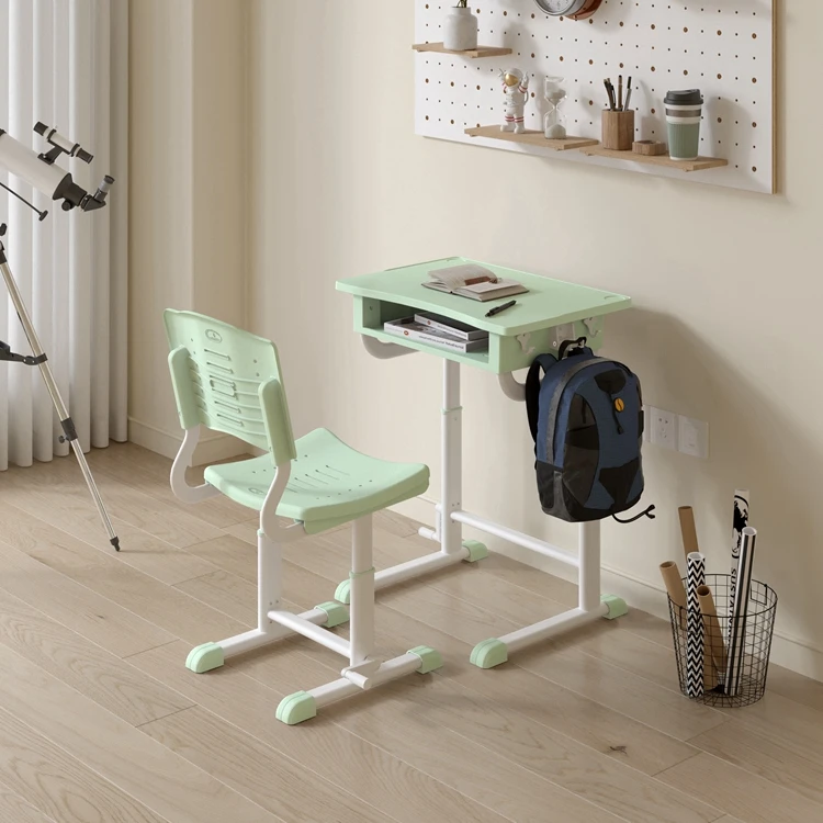 Yj Modern Learning Study Classroom Height Adjustable Study School Desk ...