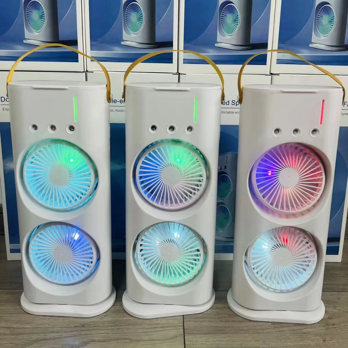 Portable Wearable Air Water Cooling Fans - Perfect for Outdoor