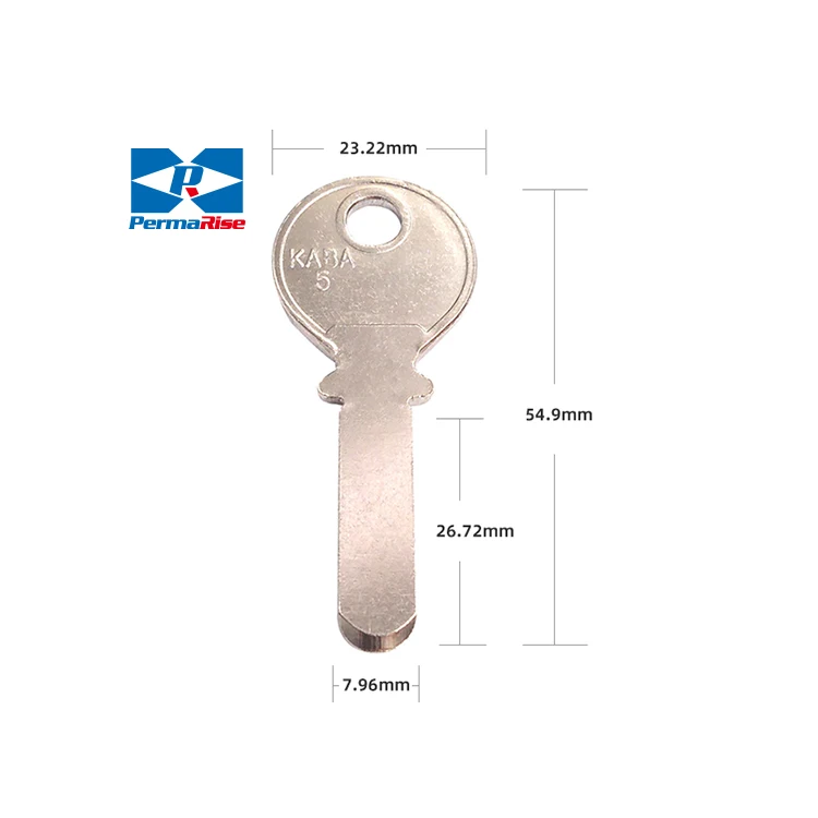Wholesale Keys Custom Brass Iron Blank Keys KABA5 Room Key Blanks ...