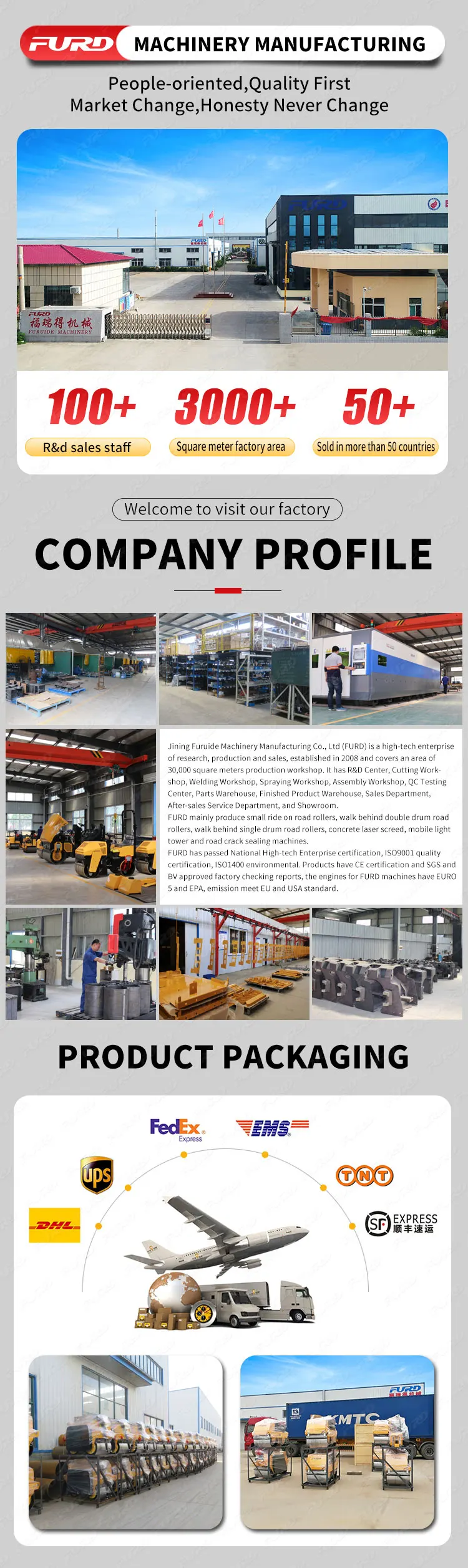 2.5 Ton 3 Ton Fully Hydraulic Compaction Machine Vibratory Road Roller ...