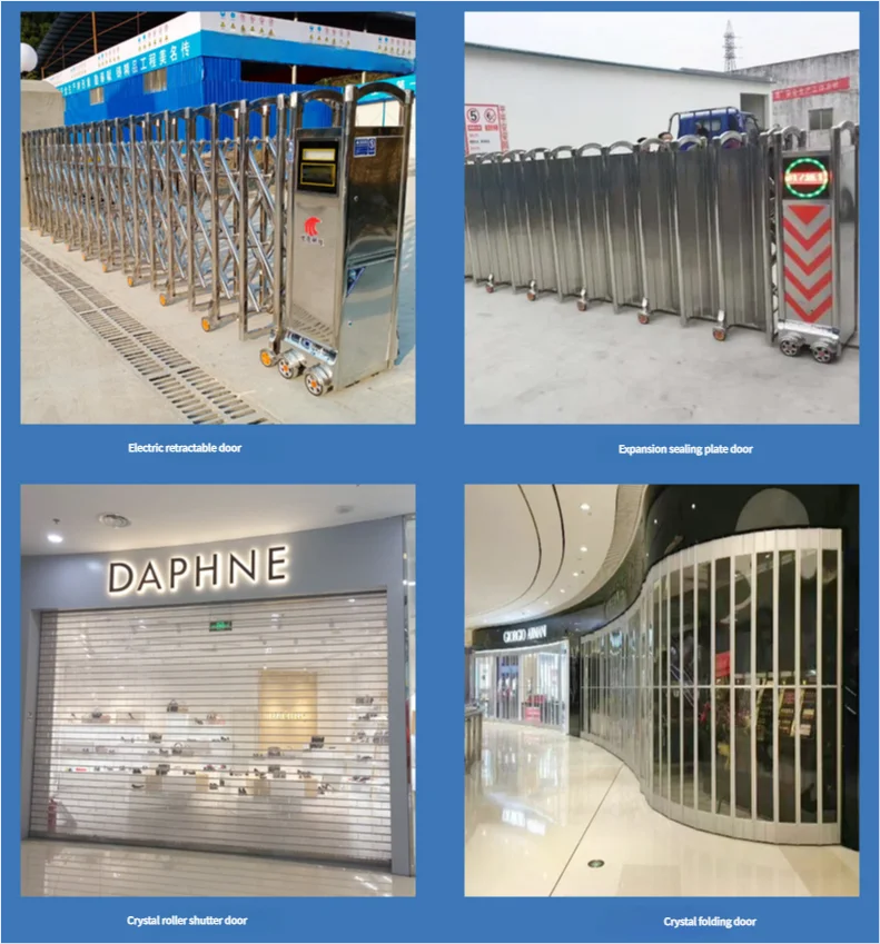 Commercial Modern Fireproof Rolling Shutters for Safety