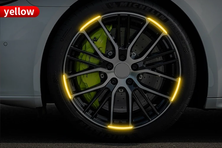 20 Pcs/set Universal Night Safety Warning Car Stickers Reflective Car ...