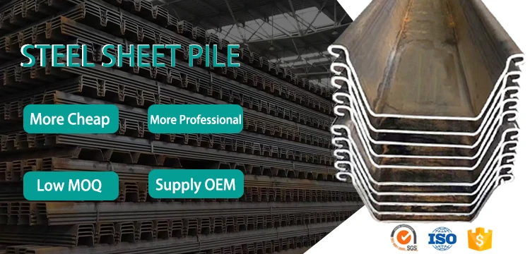 U Type Hot Rolled Steel Sheet Pile Price Per Ton/type 3 Type 4 Hot ...
