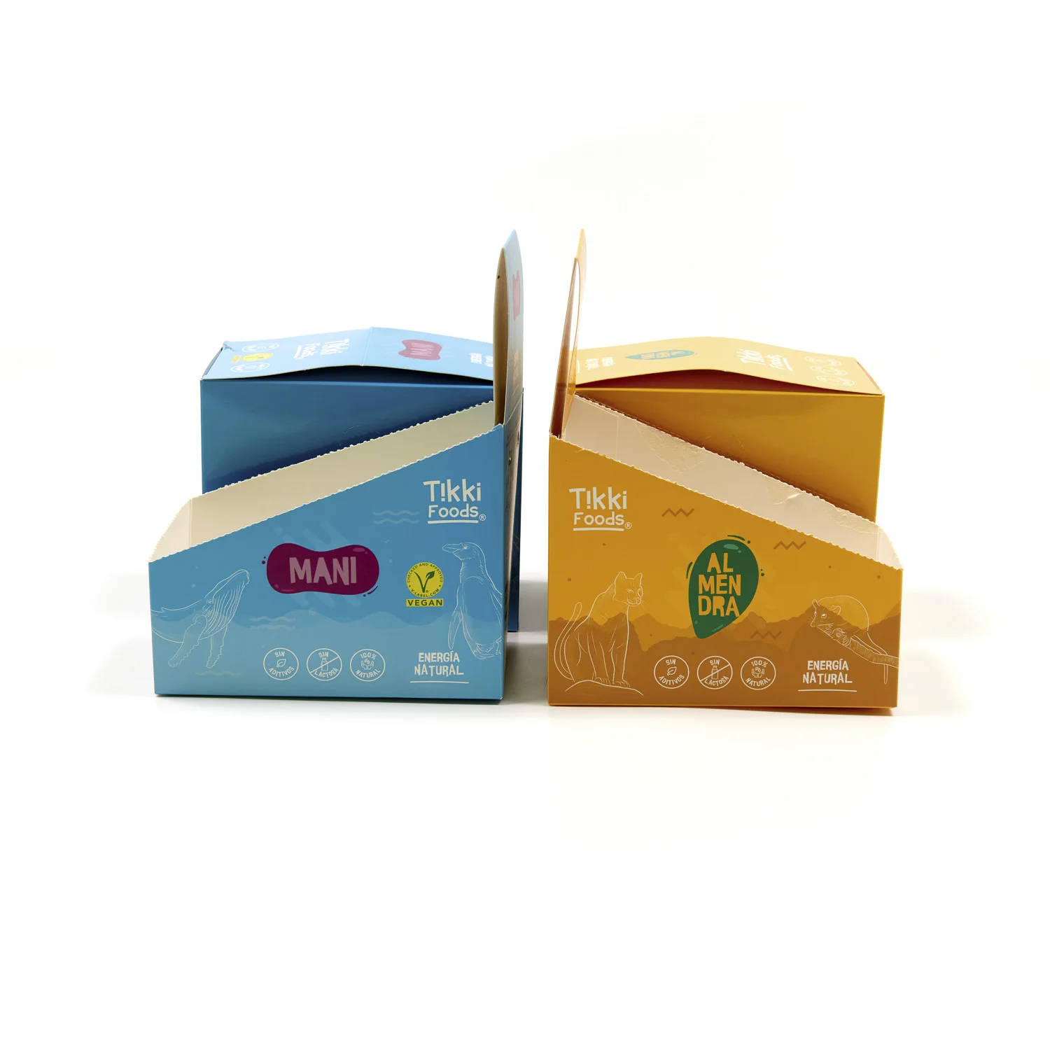 Oem Custom Product Tear Strip Card Paper Pdq Retail Counter Snacks Food ...