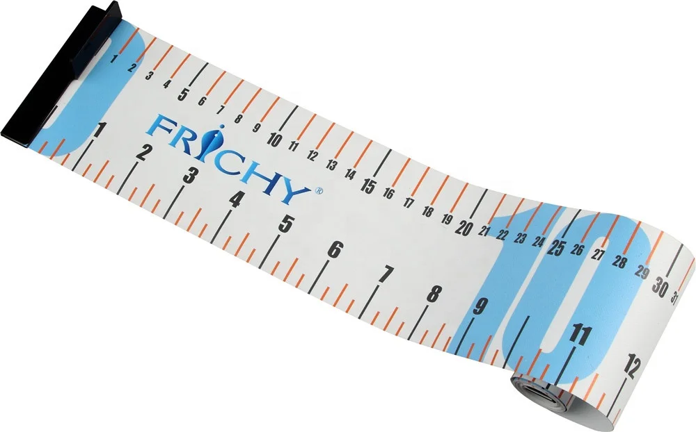 Custom Wide PVC Deluxe Fish Ruler - Durable & Waterproof