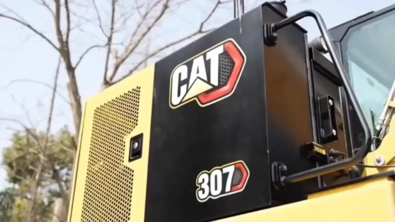 Free Shipping Used Excavator Caterpillar Cat 307 307d 7ton Crawler ...