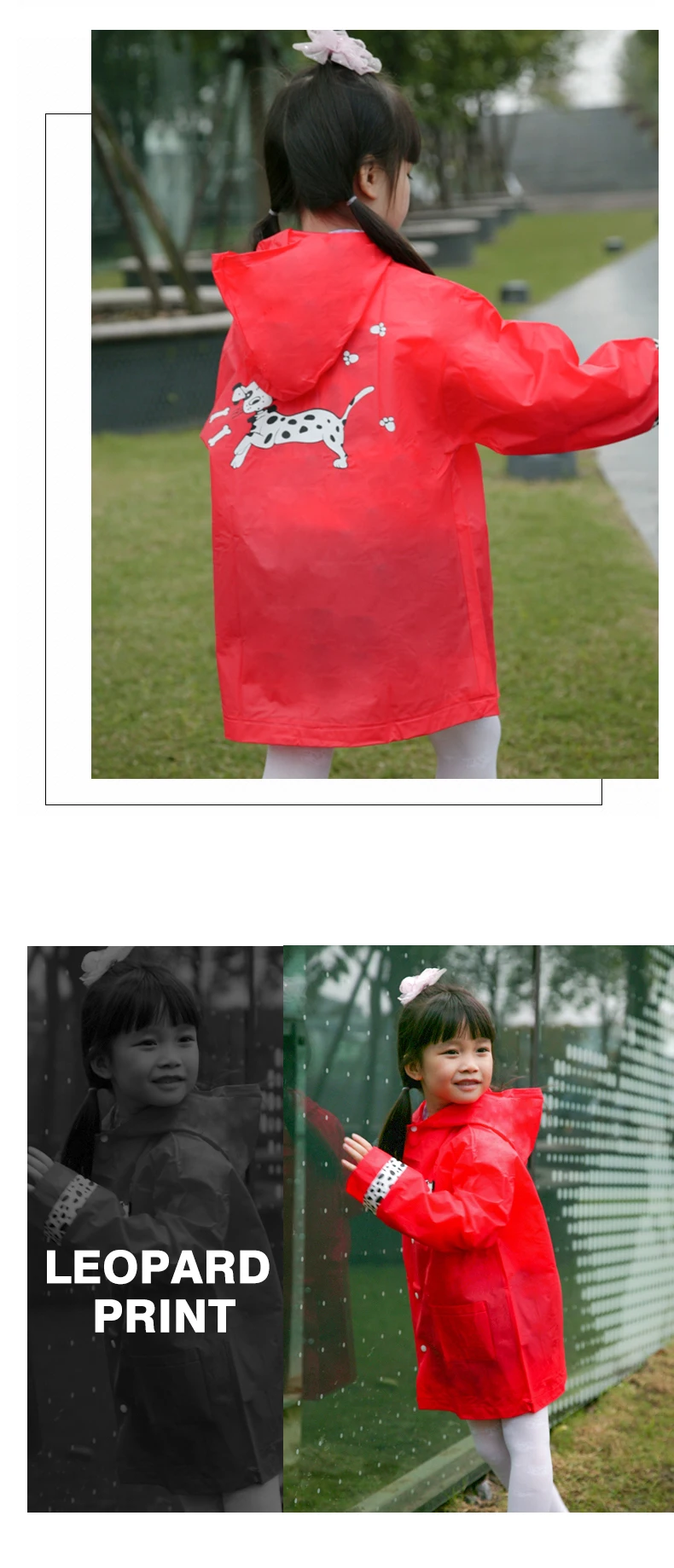 New Pvc Children Raincoat Waterproof Kids Wholesale Raincoat With Cute ...