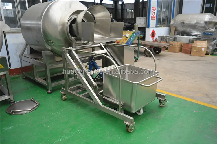 200L Meat Lifter Hydraulic Meat Trolley Hoist Bin Hoists Vacuum Meat ...