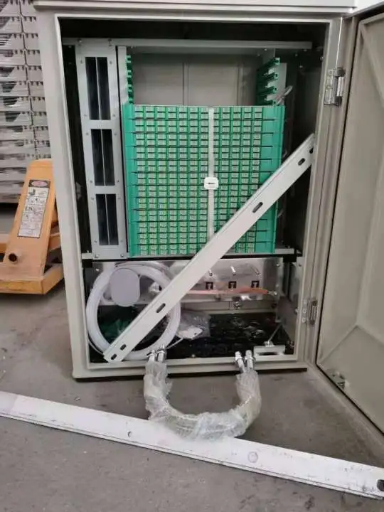 Wall Pole Mount Outdoor ODC Cabinet 144 Port FTTH