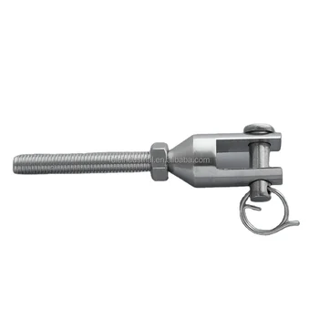 304 316 Stainless Steel Wire Rope Accessory M8 Turn Buckle Machined ...