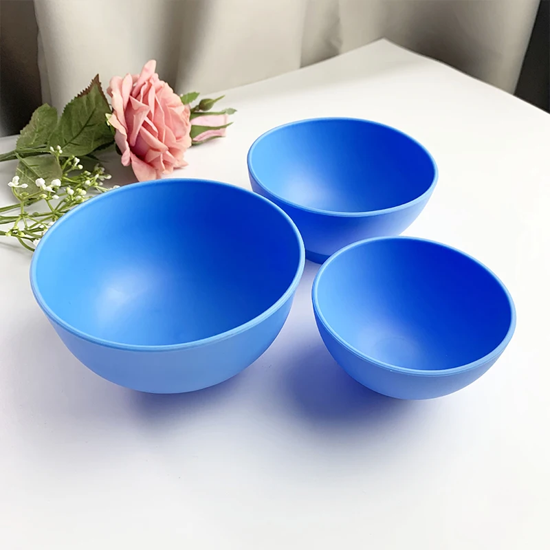 Dental Mixing Bowl Flexible Rubber Alginate Plaster Material Mixing ...