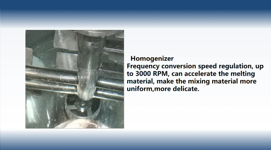 Small Capacity Single Mixing Tank High Shear Soap Solution Homogenizing Mixer Portable Tank With ...