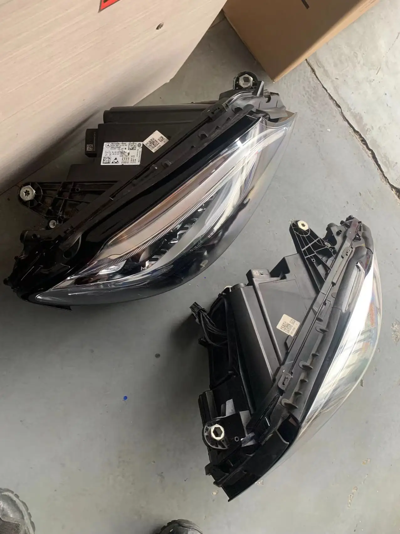 Led Headlights For Lexus Es Headlights 250 300h 350 2019-2022 Triple ...