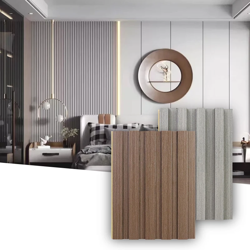 WPC Fluted & Wood Look Wall Panels - Modern Textured Interior Wall ...