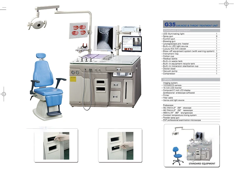 Ent Units Treatment Workstation Unit Price With Ent Patient Chair - Buy ...