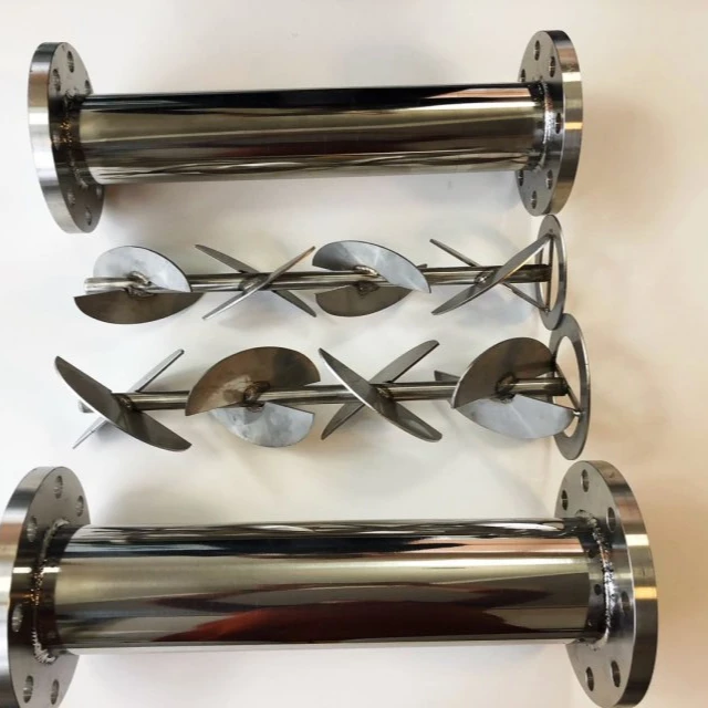 Static Mixers Helical Mixing Inline Static Mixer for Textile Food ...