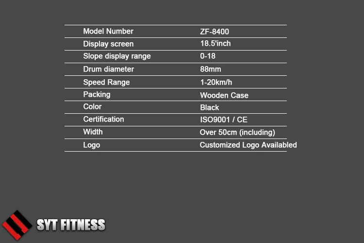 Commercial Electric Treadmill for Cardio Training | Syt Gym Equipment ...