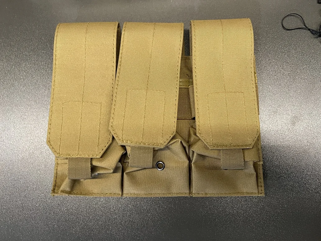 Ready To Ship Nylon Tactical Molle Double Magazine Pouch - Buy Tactical ...