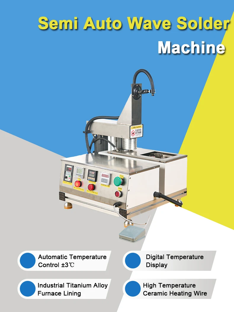 YX250-Min Accurate Temperature Control Mini Wave Soldering Machine - OEM