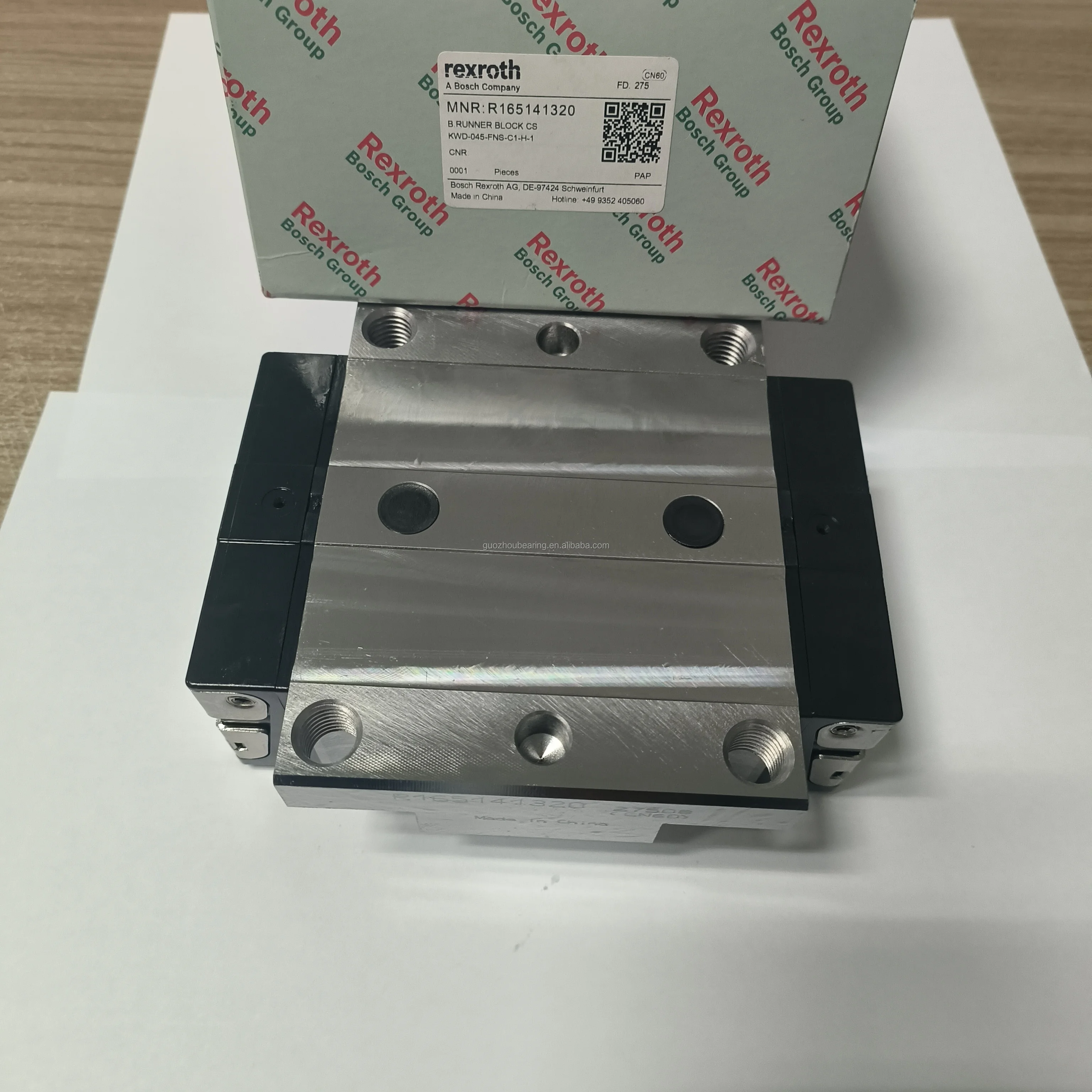 Rexroth Linear Guide Slide Block Bearing R165149420 R 165149420 ...