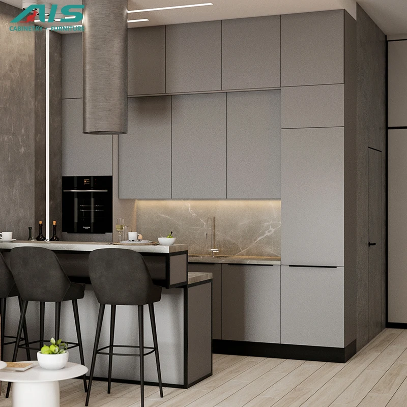 Ais Modern Kitchen Design Cabinet Customized Home Kitchen Furniture ...