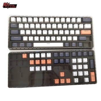 Royal Kludge Rk100 Custom Layout 100keys Doubleshot Pbt Keycaps Backlit ...