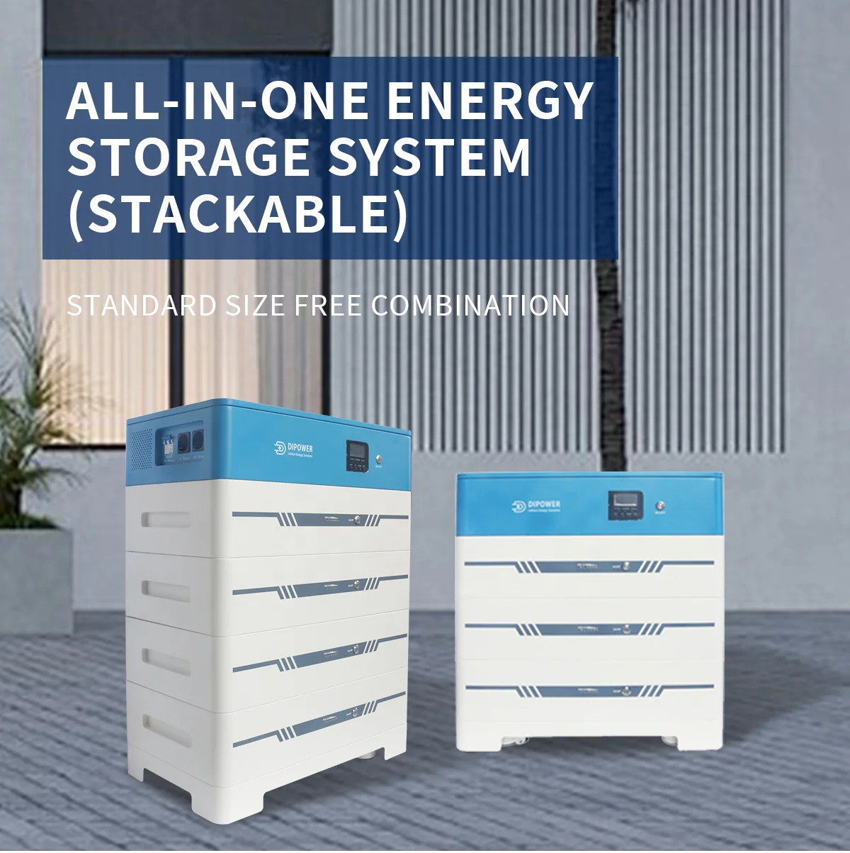 Stackable Energy Storage - 20kwh Solar System for Home