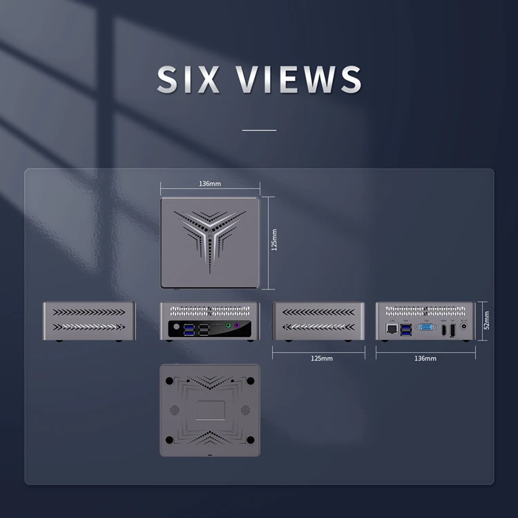 Factory Latest Mini Pc Computer JK01 Inte-l Ce-leron N5095/N4500 SO ...