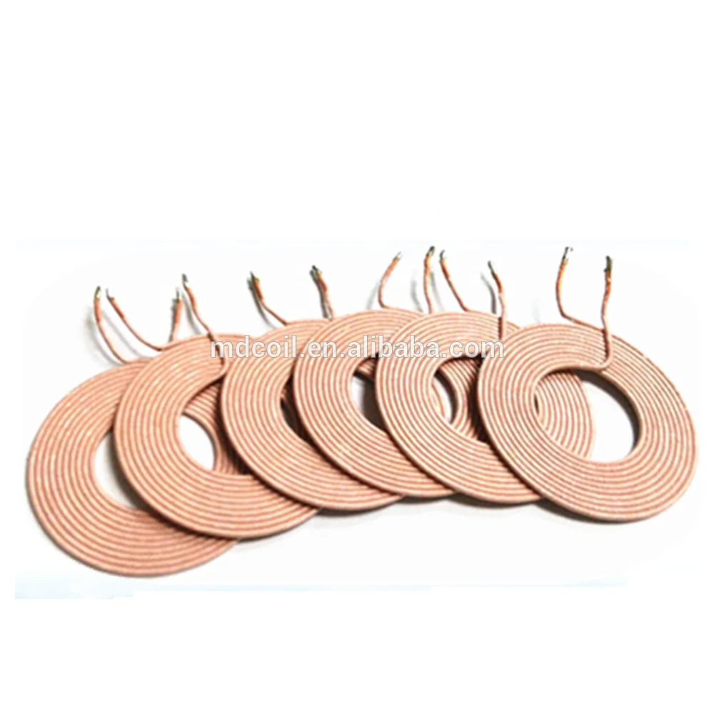 3.5uH Customized Copper Wireless Bifilar Inductive Charger Coil Custom ...