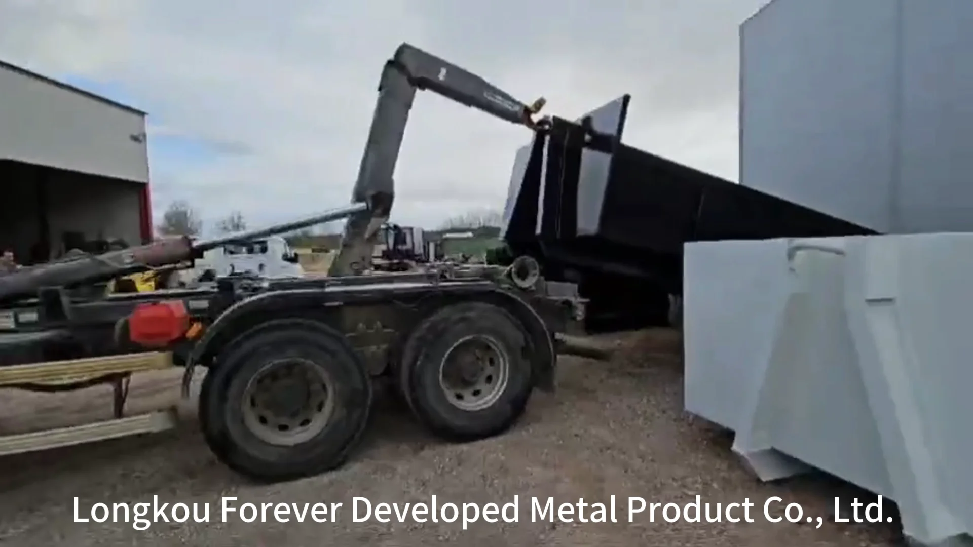 Hook Lift Bin Waste Recycling Hook Lift Bins Container Hook Lift Bins ...