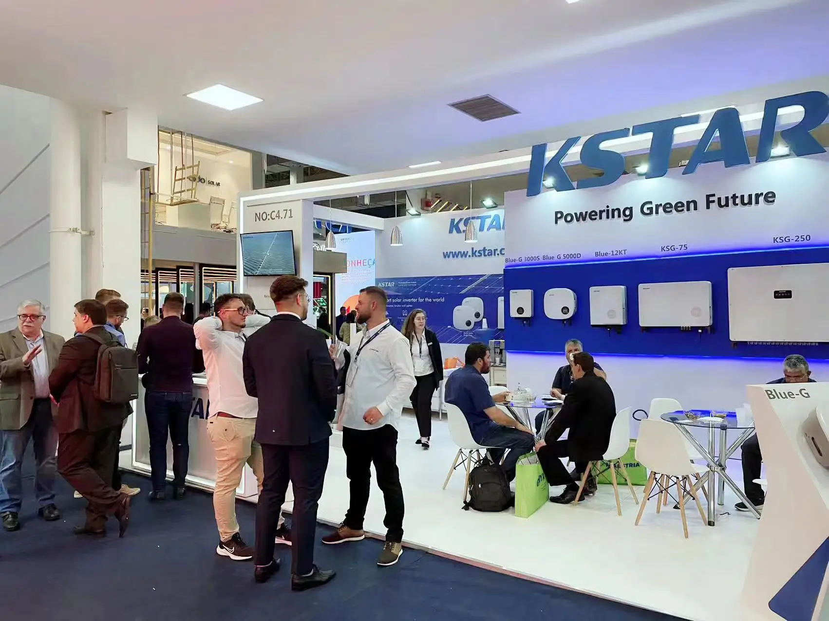 Kstar Blue-8kt-m1 8kw Solar Inverter On Grid Inverter With 2 Mppt 400v ...