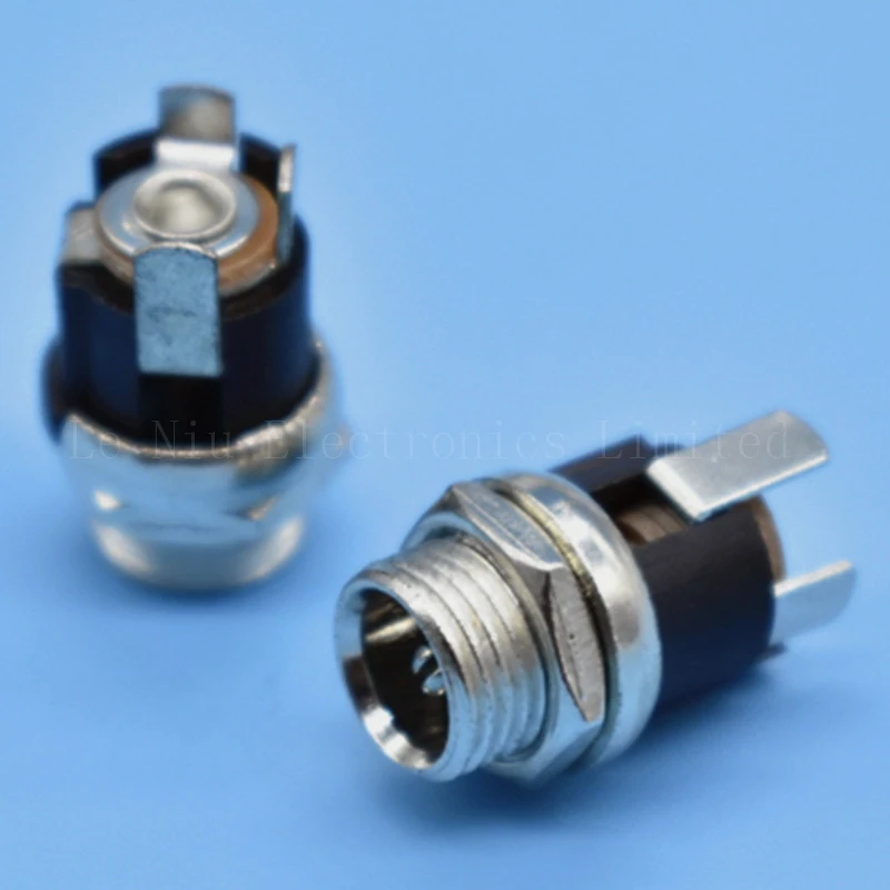 White Power Socket Two Dc Jack 5.5x2.1 Mm - Buy Dc Input Jack,Dc Power ...