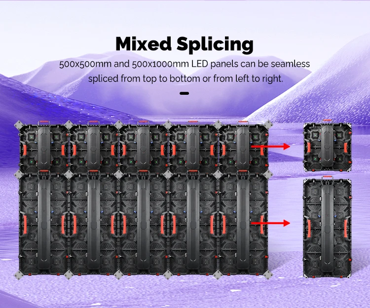 4x3 LED Video Wall Package Rental - Full Color 50x50 Screen