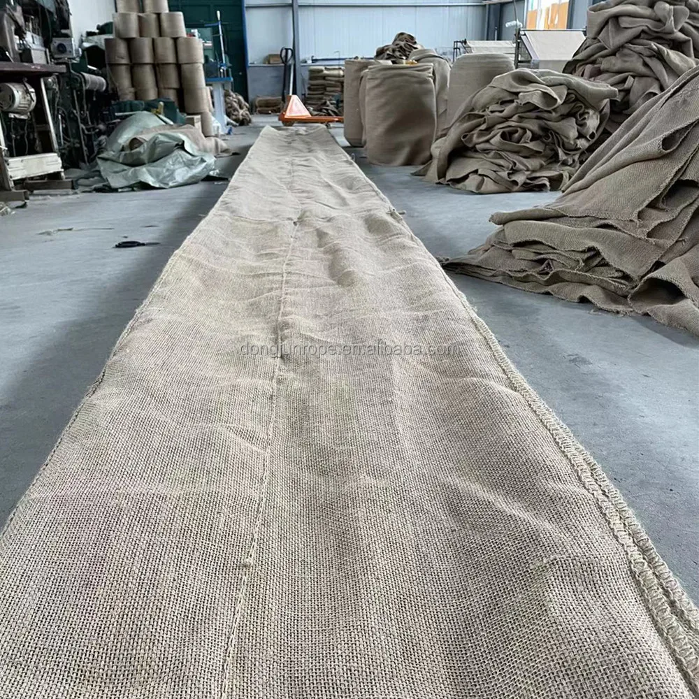Recyclable Eco-Friendly Jute Hessian Roll Soft Biodegradable Yute ...